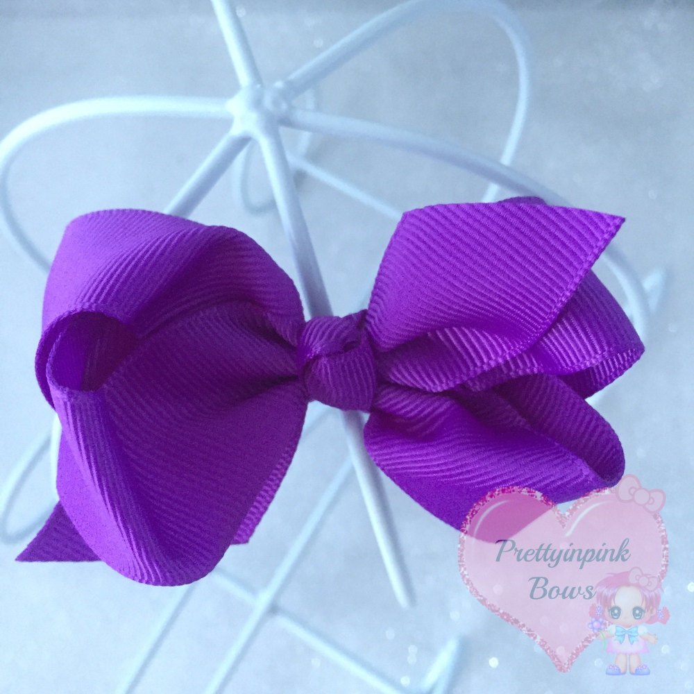 3" Boutique Bows - Prettyinpink Bows, Custom Made Hair Accessories ...