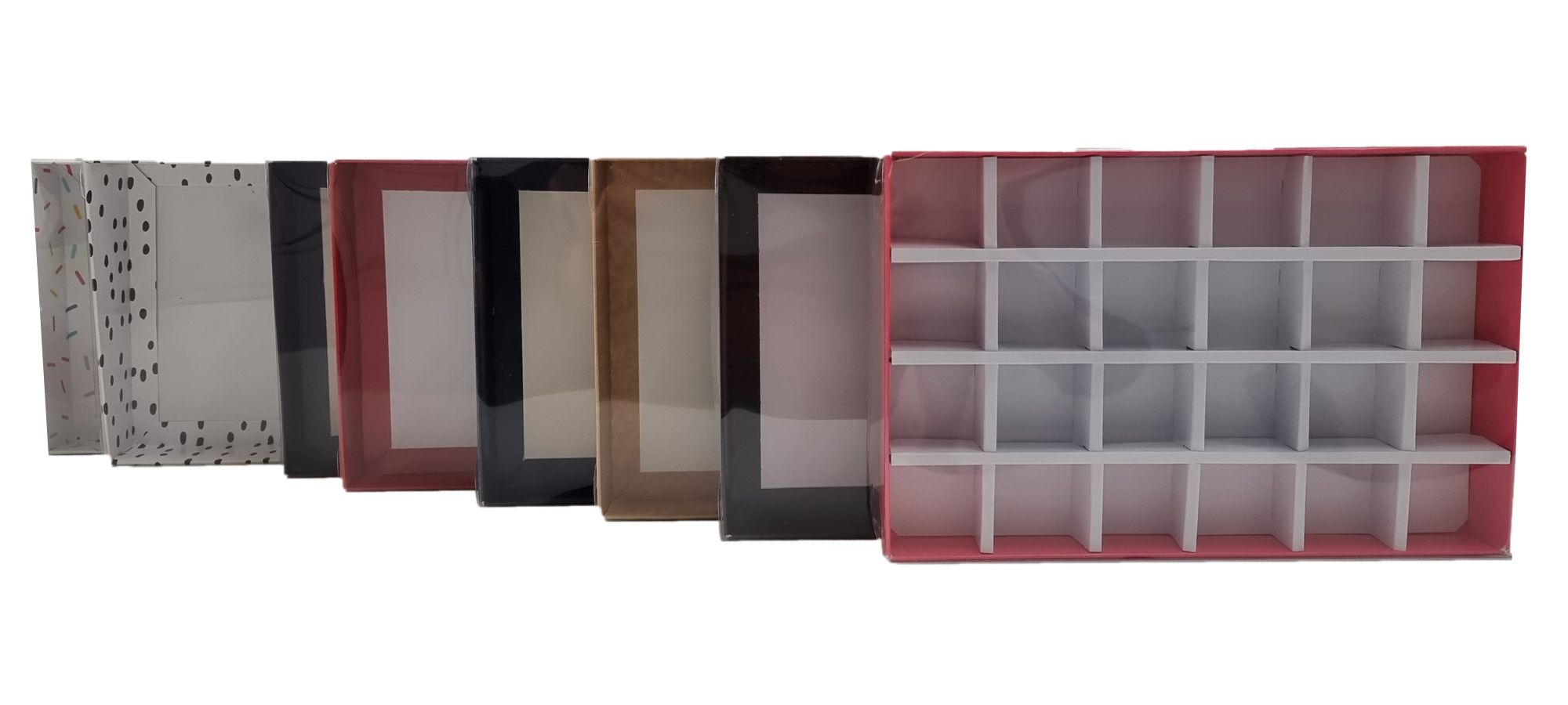 White 6pk Small Chocolate Box - Elite Packaging Company Ltd