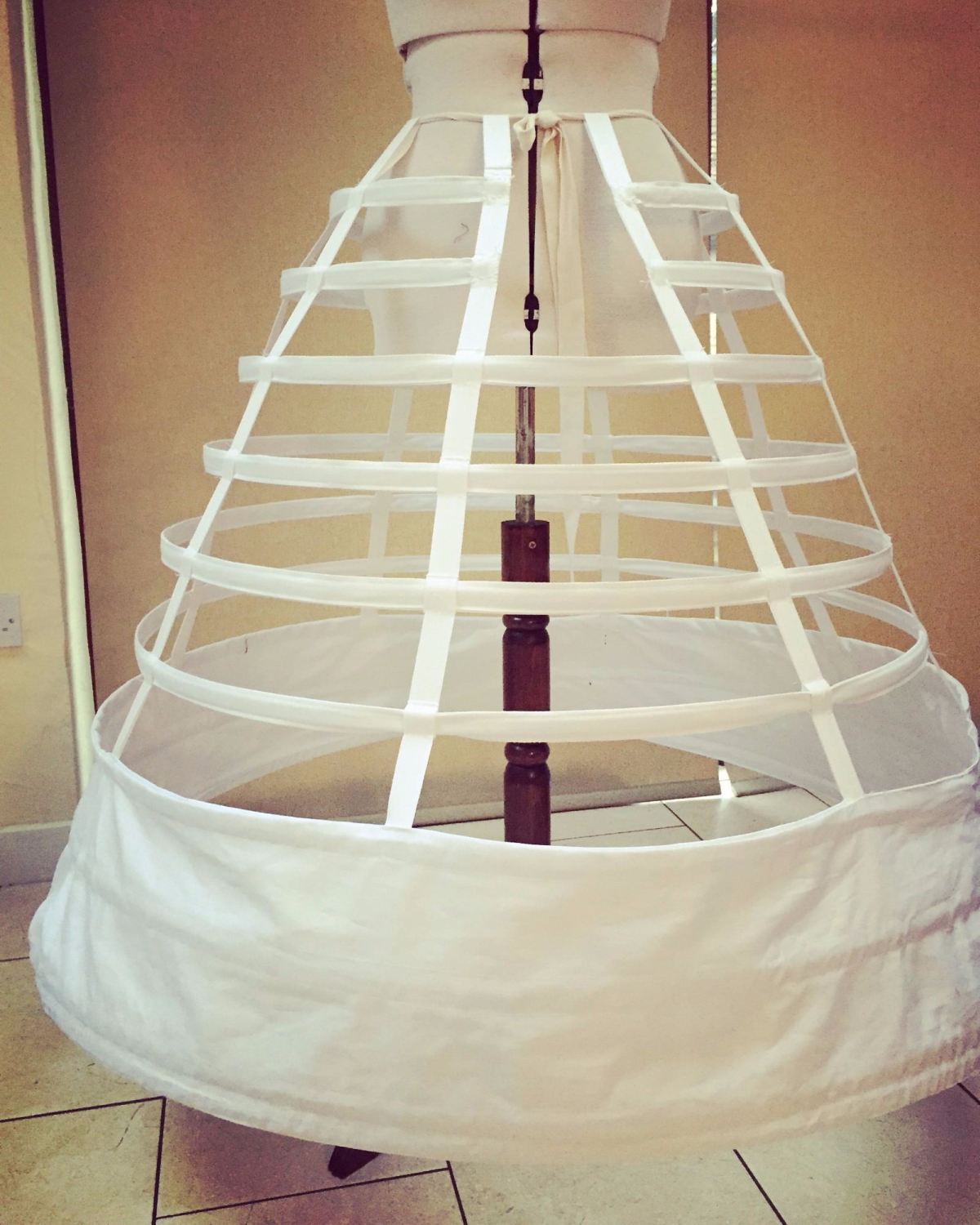 Crinoline cage on demand