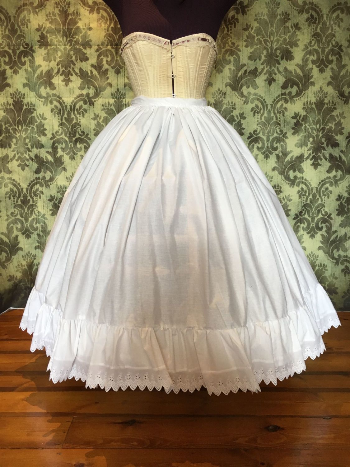 Mid-Victorian petticoat