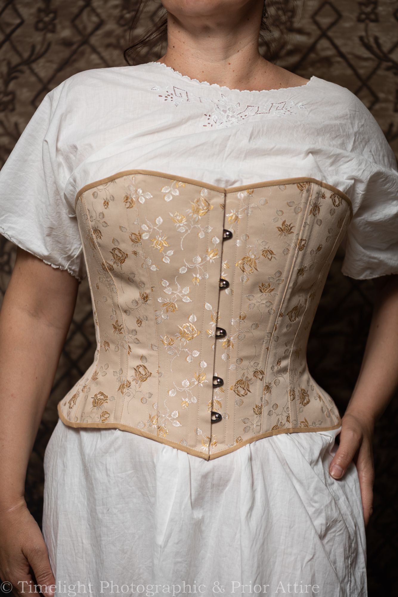 Late Victorian, early Edwardian corset 24"