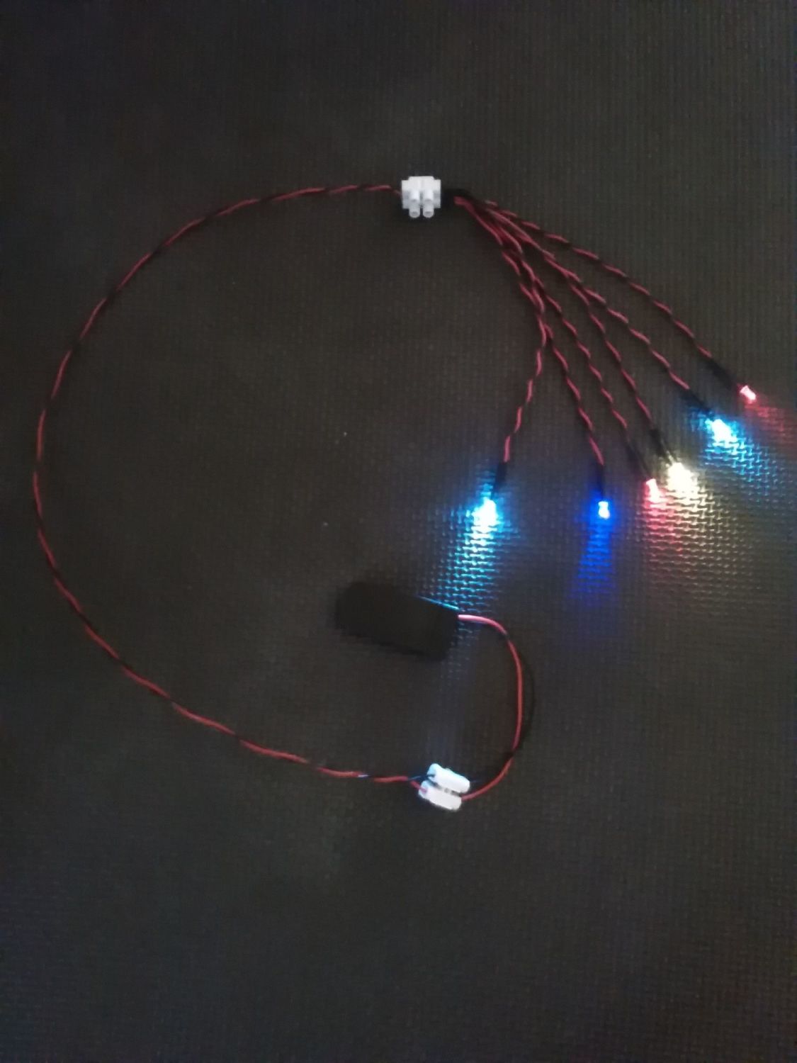 Prewired Led Light Kit For Polar Lights Scooby Doo Mystery Machine 1:24 ...