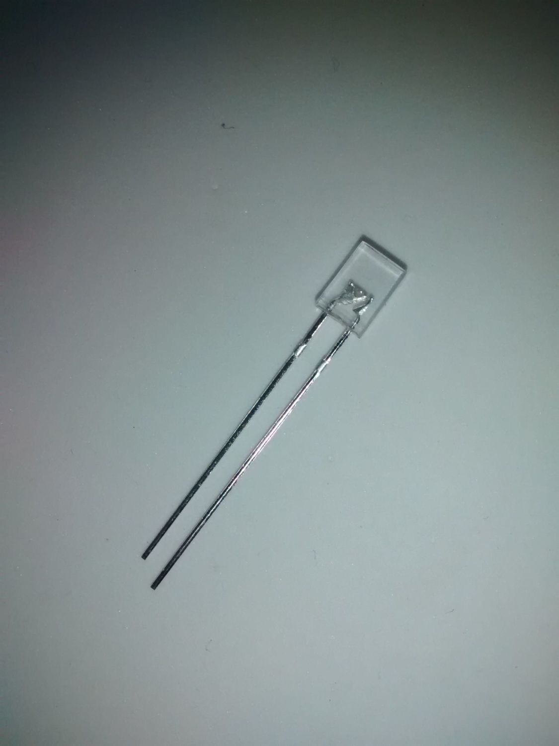 7mm x 5mm x 2mm Rectangular Leds - Clear Lens - Qty 10 Leds - COOL WHITE