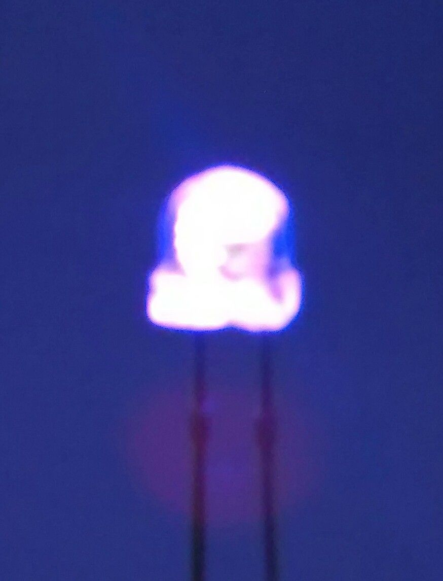 5mm Straw Hat Led Qty 10 pcs Clear Lens PINK - Straw Hat LEDs | Captain ...