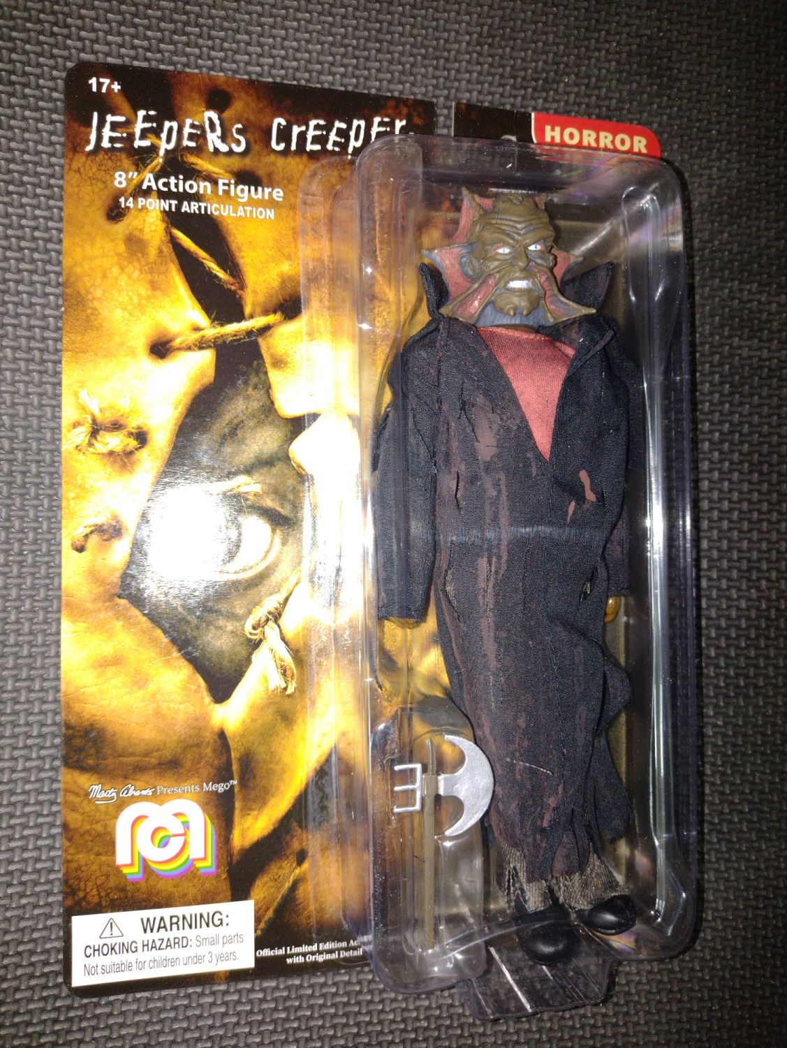 Mego Horror Collection Jeepers Creepers 8 Inch Articulated Creeper ...