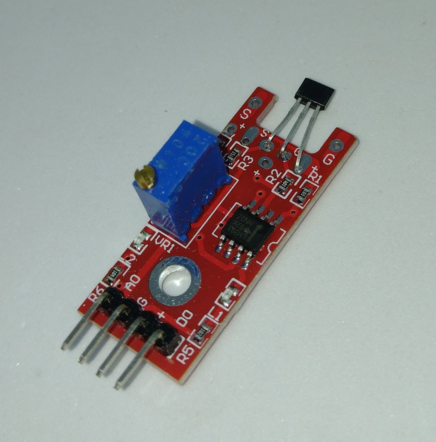 Arduino Sensor Module Linear Magnetic Hall Effect Unit Arduino Boards And Components Captain