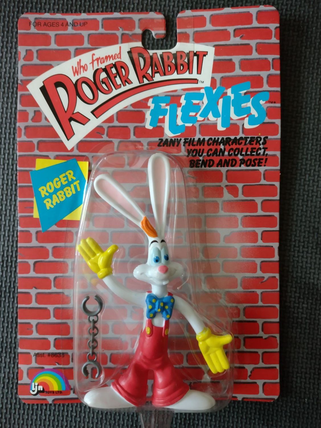 Who Framed Roger Rabbit - Collectable 1980's - 6" Flexies Action Figure