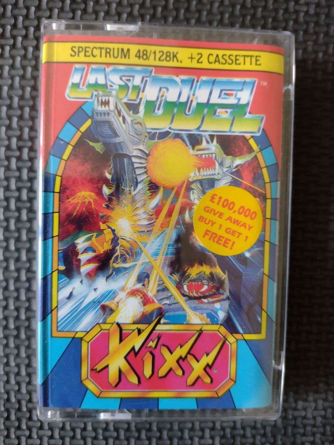 Last Duel Kixx Vintage ZX Spectrum 48K 128K +2 +3 Software Tested ...