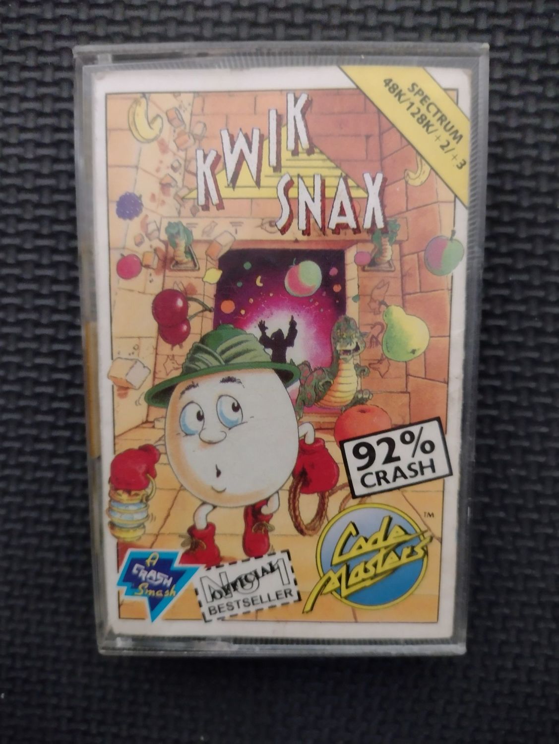 Kwik Snax Dizzy CodeMasters Vintage ZX Spectrum 48K 128K +2 +3 Software ...