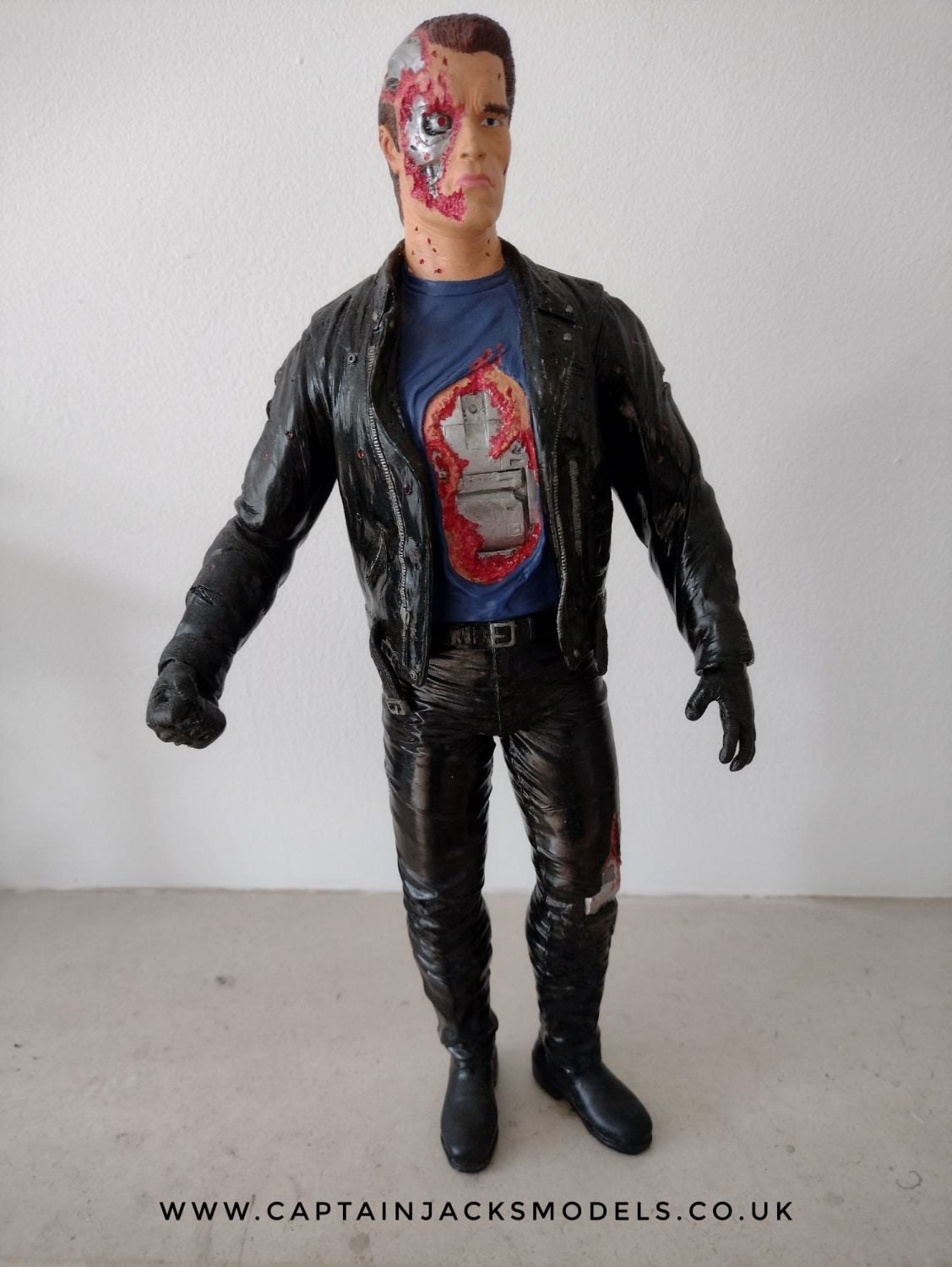 Terminator T800 Display Figure - Built Models For Sale | Captain Jacks ...
