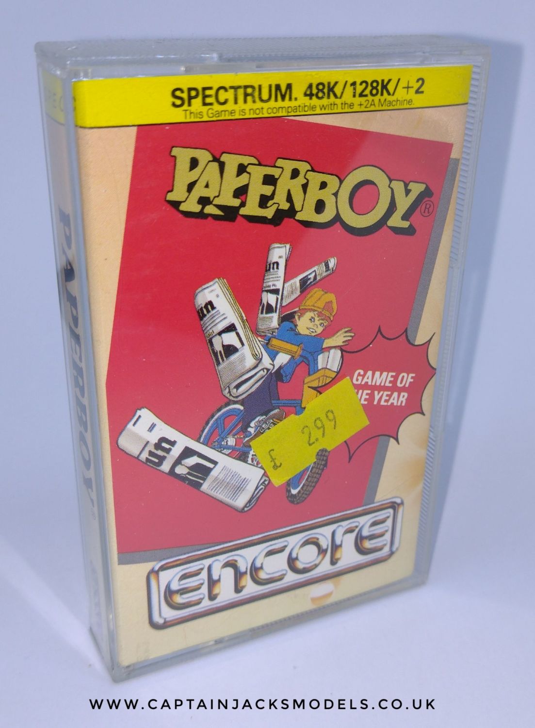 PaperBoy ZX Spectrum - Games & Tech | Captain Jacks Models