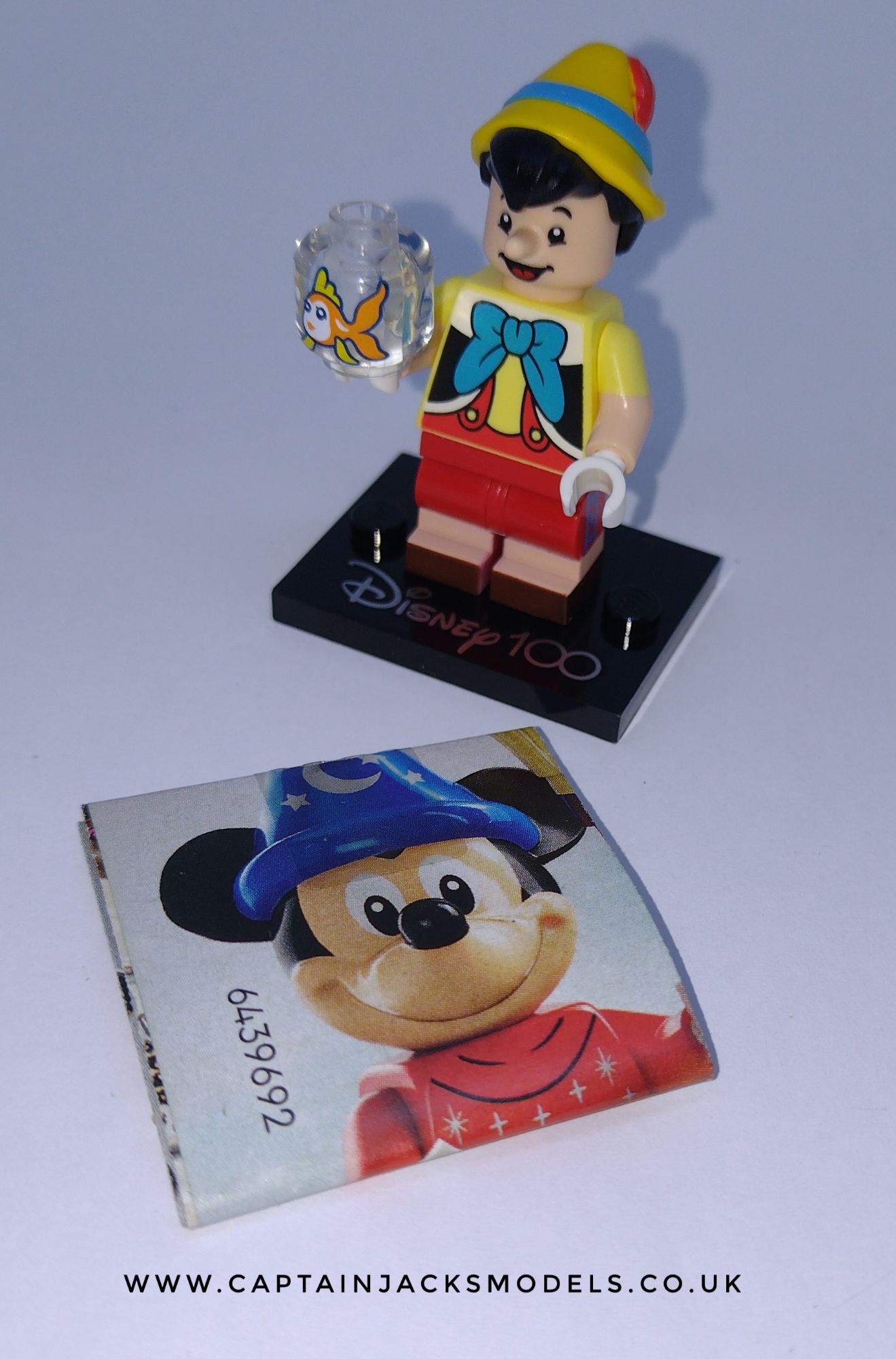 Lego Minifigure Pinocchio Disney 100th Anniversary Series 71038 ...