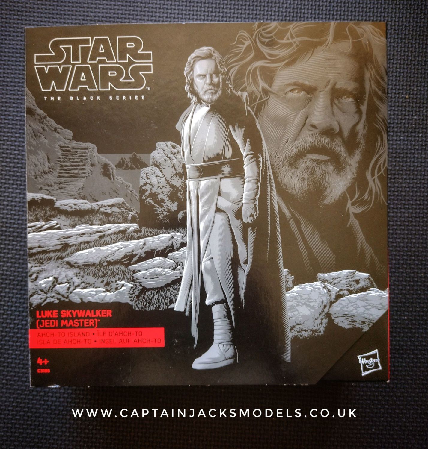 Star Wars The Black Series 6" Luke Skywalker Jedi Master - Star Wars ...