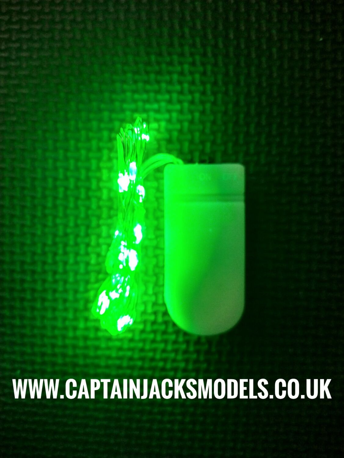 GREEN Fairy String Lights Micro Rice Copper Wire Xmas Lights LED 2Mtrs ...