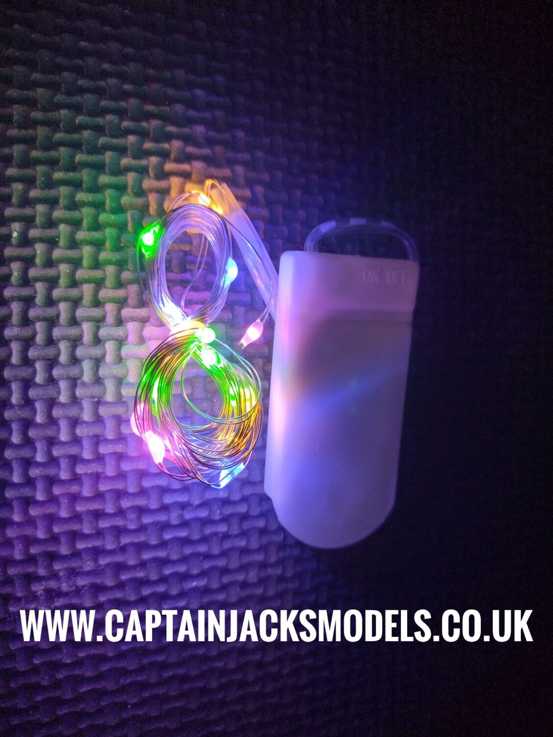 Multi Coloured Fairy String Lights Micro Rice Copper Wire Xmas Lights ...