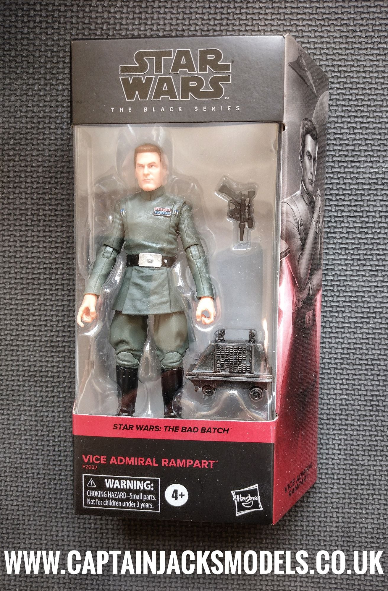 Star Wars The Black Series The Bad Batch Vice Admiral Rampart 6 Inch ...