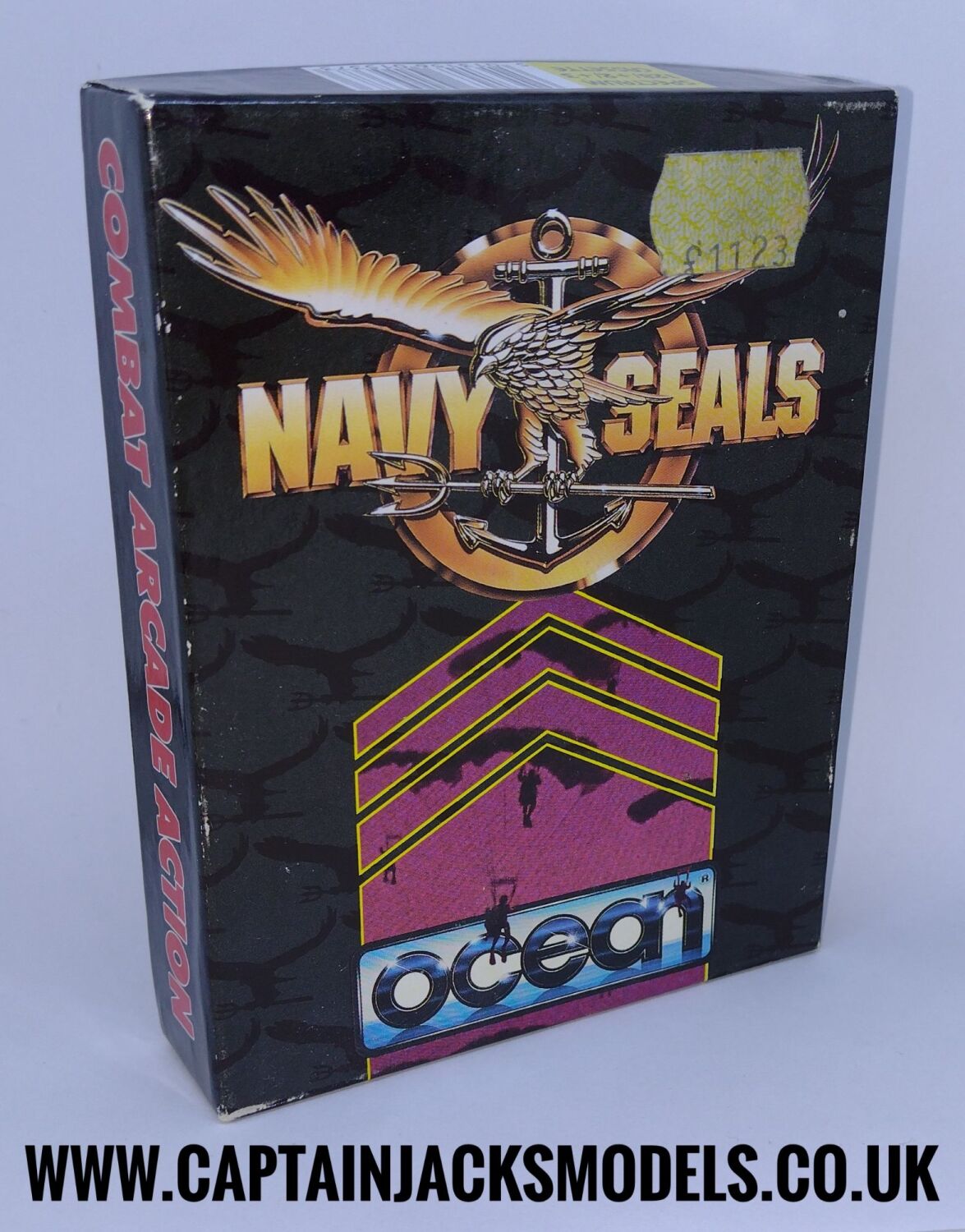 Navy Seals Ocean Software Vintage ZX Spectrum 128K +2 +3 Software ...