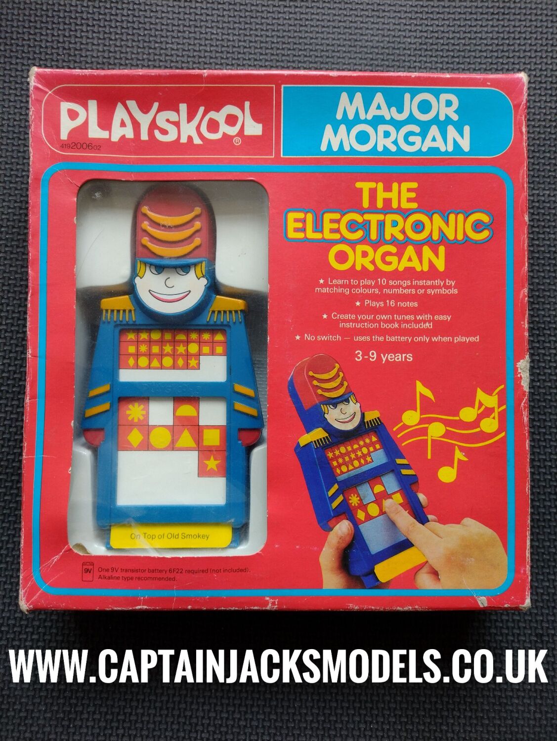 Major Morgan The Electronic Organ By Playskool - Retro Toys Games ...
