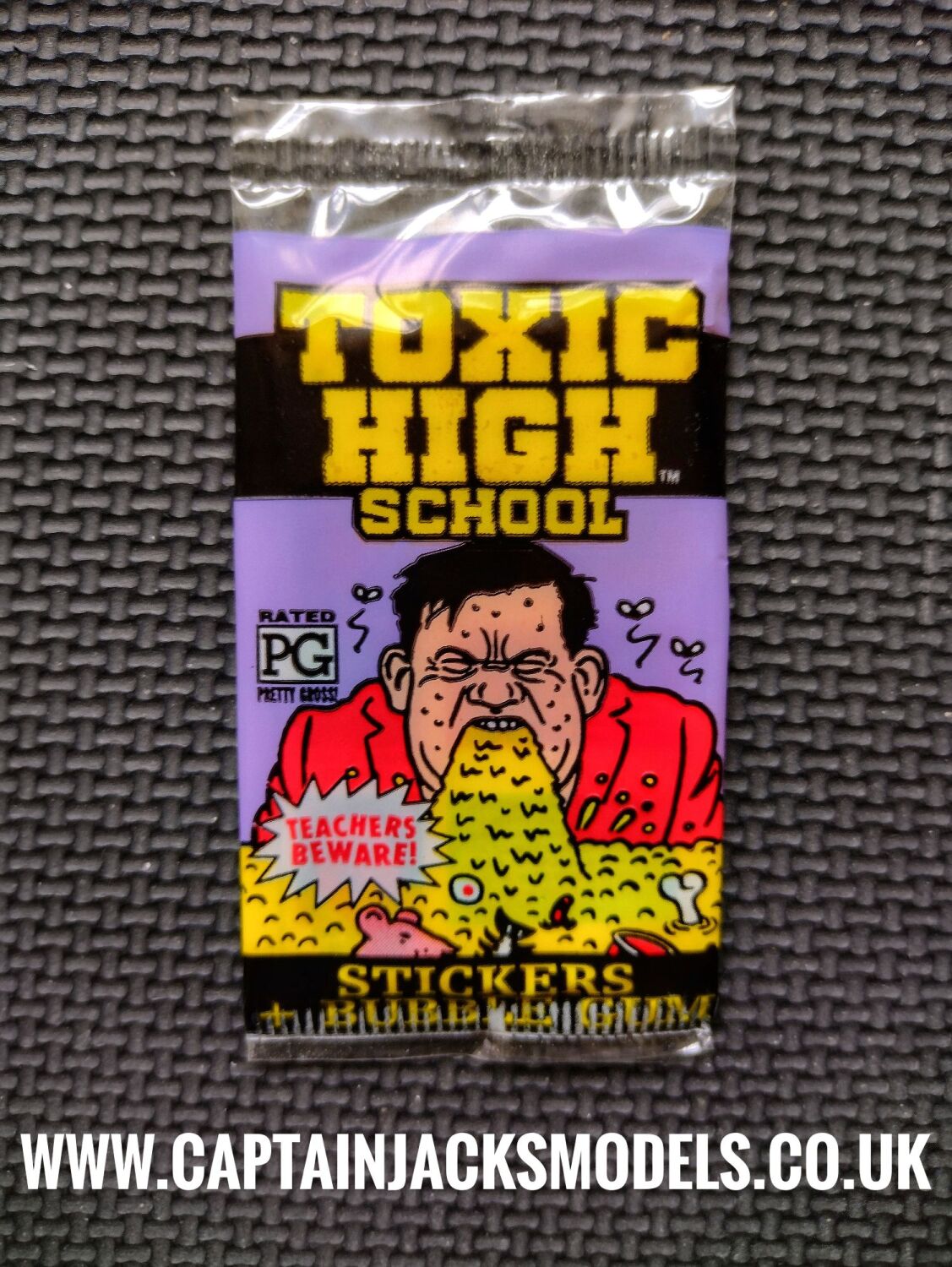 Qty 1 Pack Toxic High School Stickers & Bubble Gum Topps 1991 New ...