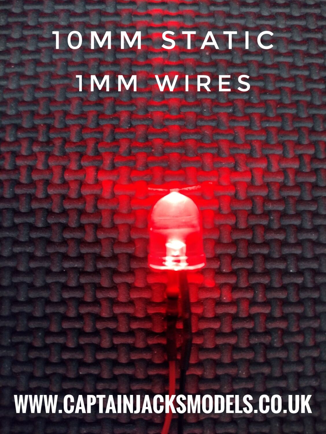 10mm Prewired RED LEDs Multi Listing - 10mm Prewired Ultra Bright ...