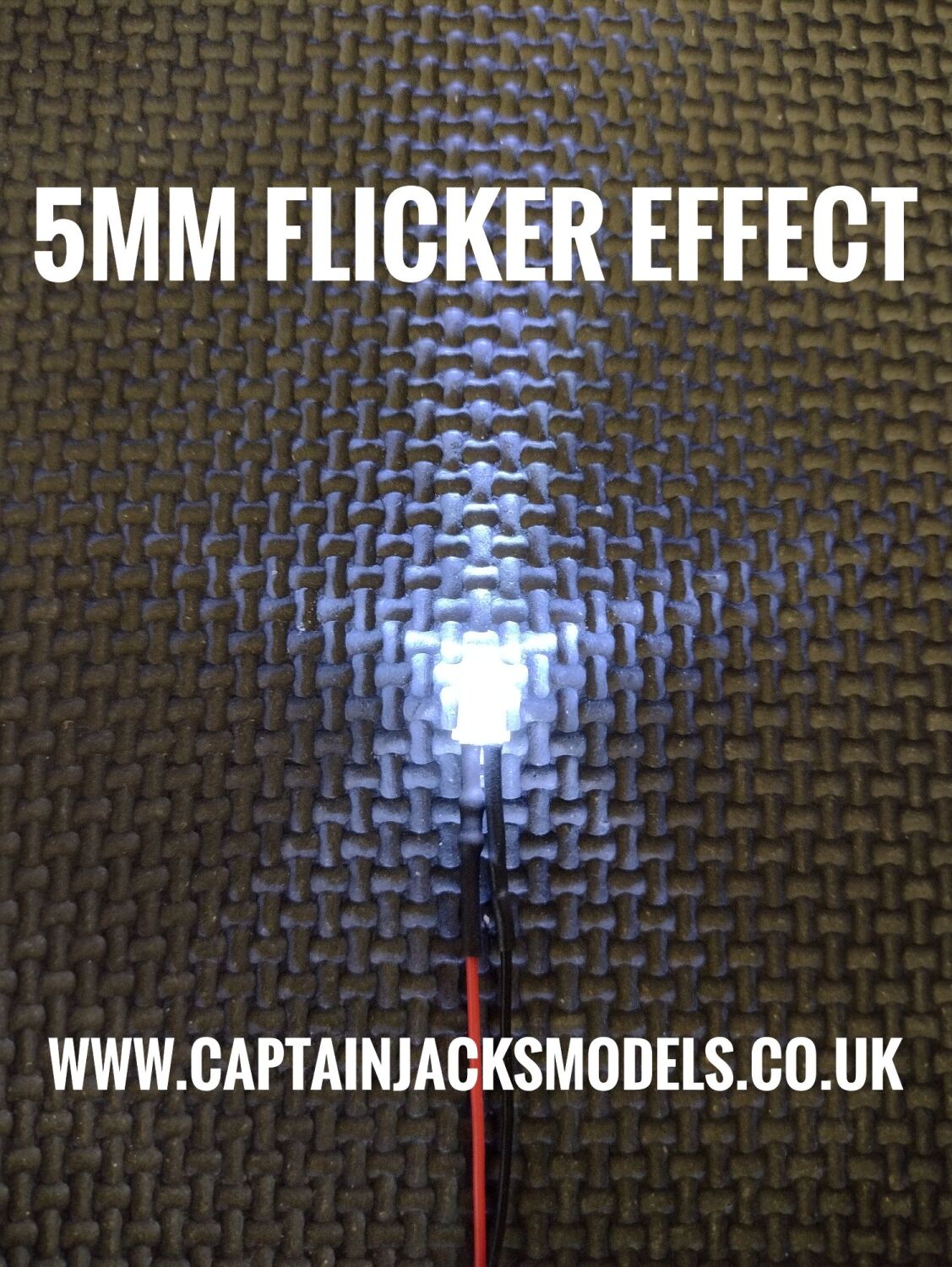 Prewired 5mm Cool White Flickering Leds - Prewired Leds | Captain Jacks ...