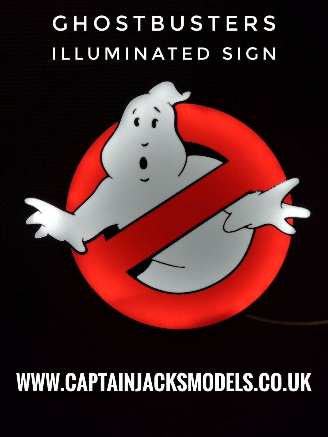 Ghostbusters Logo Illuminated Light Box Sign - Ghostbusters | Captain ...