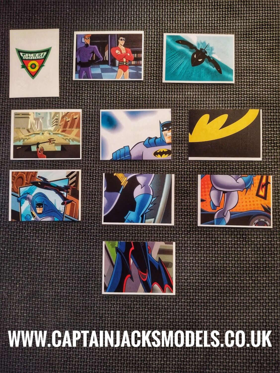 Batman The Brave And The Bold Ten Loose Stickers - Trading Cards ...