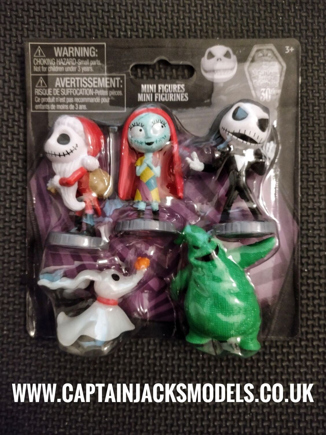Tim Burtons The Nightmare Before Christmas 30th Anniversary 5pc Mini ...