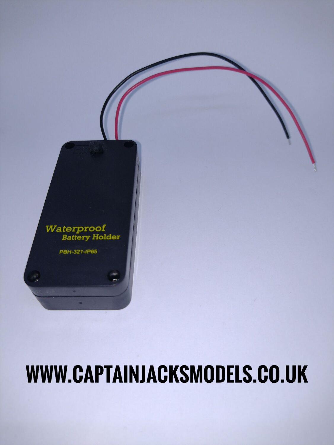 Battery Box For 2 AA Batteries WATERPROOF With Cover Switch & Wired ...