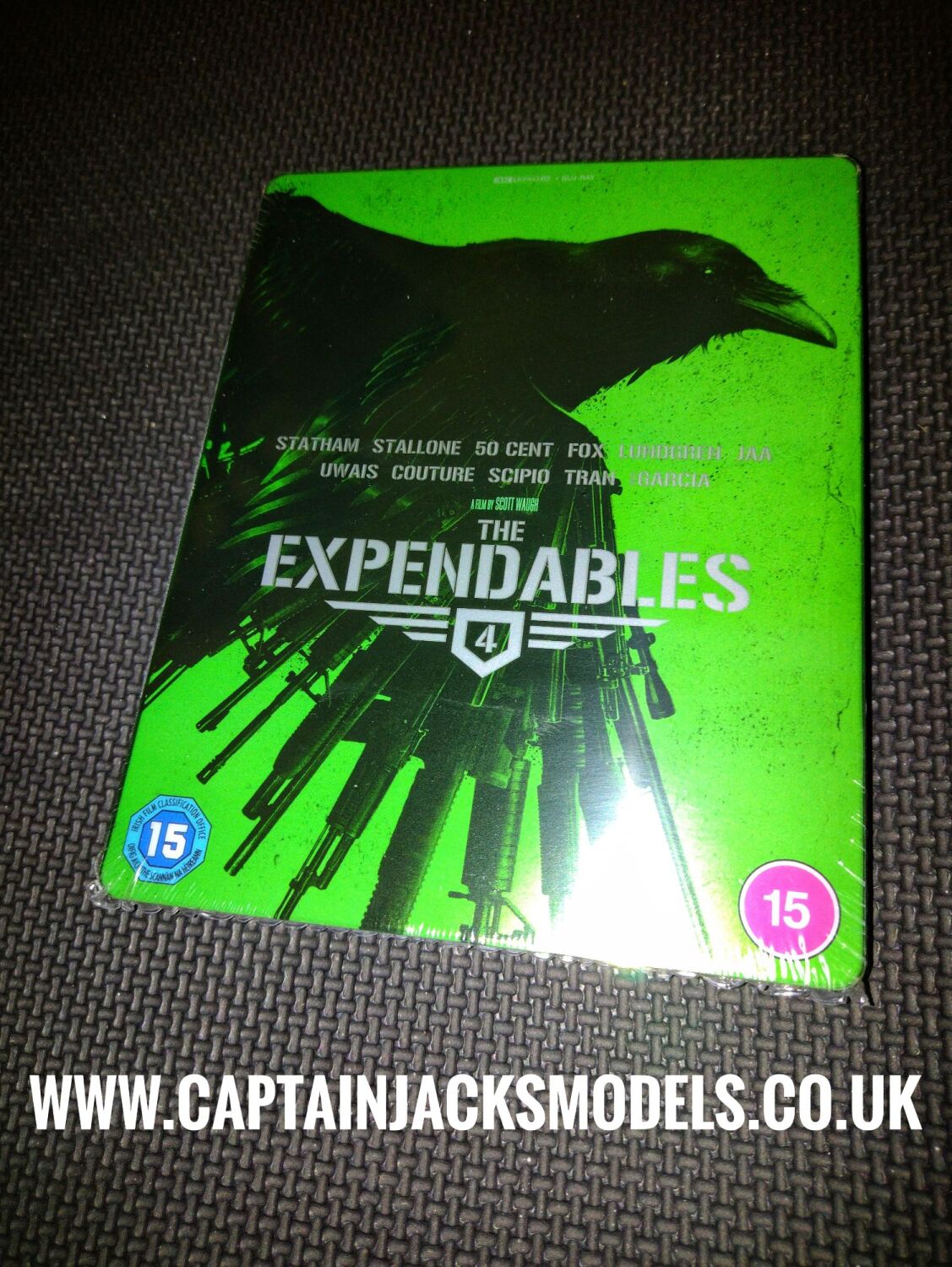 The Expendables 4 4K Ultra HD Steelbook - Steelbooks 4K Blu Ray & DVD ...