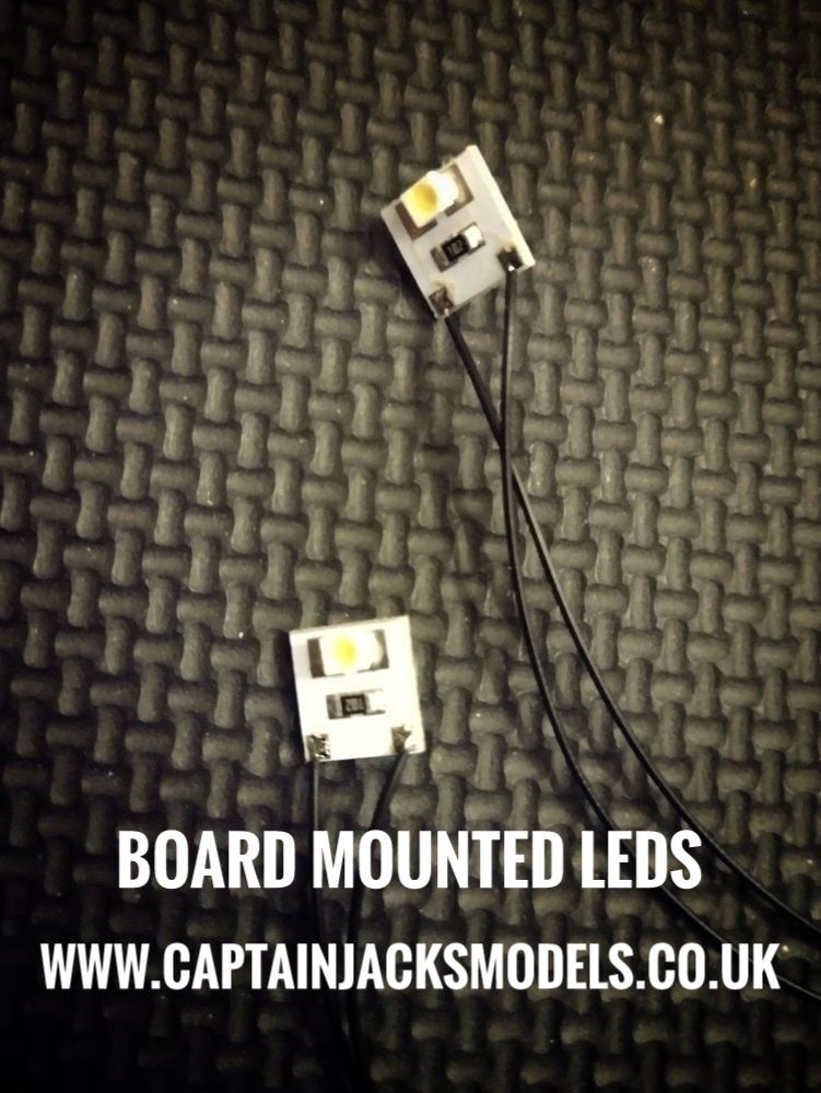 Board Mounted SMD LEDs - LEDs Prewired Micro LEDs | Captain Jacks Models