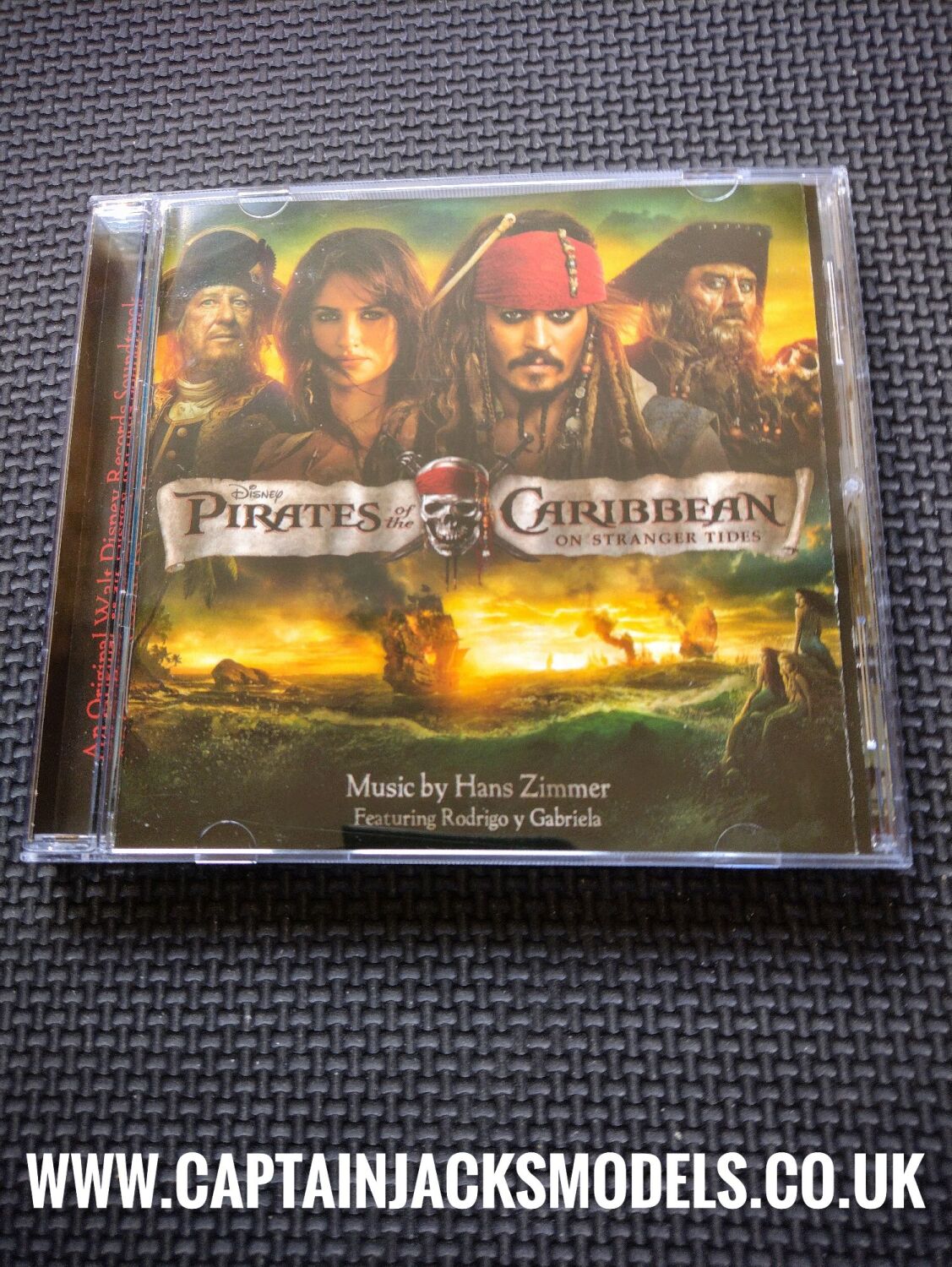 Pirates Of The Caribbean On Stranger Tides Movie Soundtrack CD - Movie ...