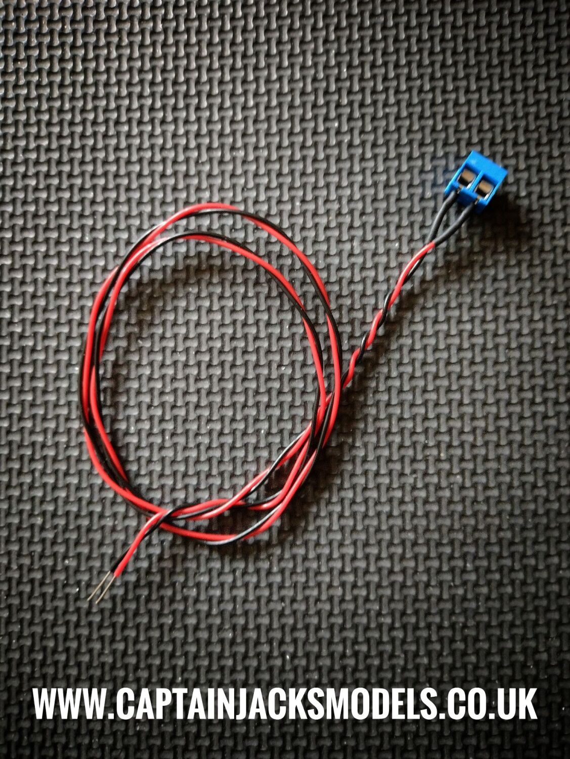 Power Extension Lead Blue Screw Terminal Connector & 1mm 500mm Wires ...