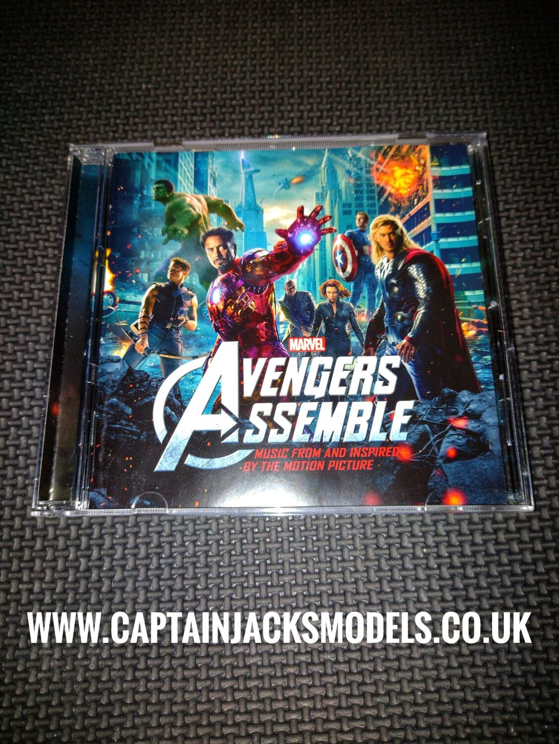 Avengers Assemble Movie Soundtrack CD - Movie Soundtracks | Captain ...