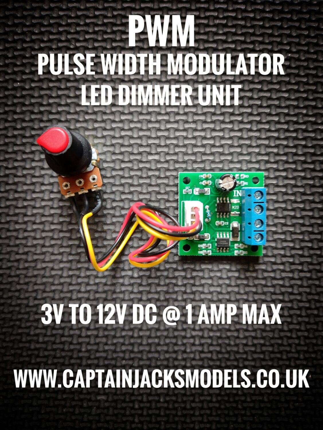 PWM Pulse Width Modulation LED Dimmer Unit - LED Dimmer Units | Captain Jacks Models