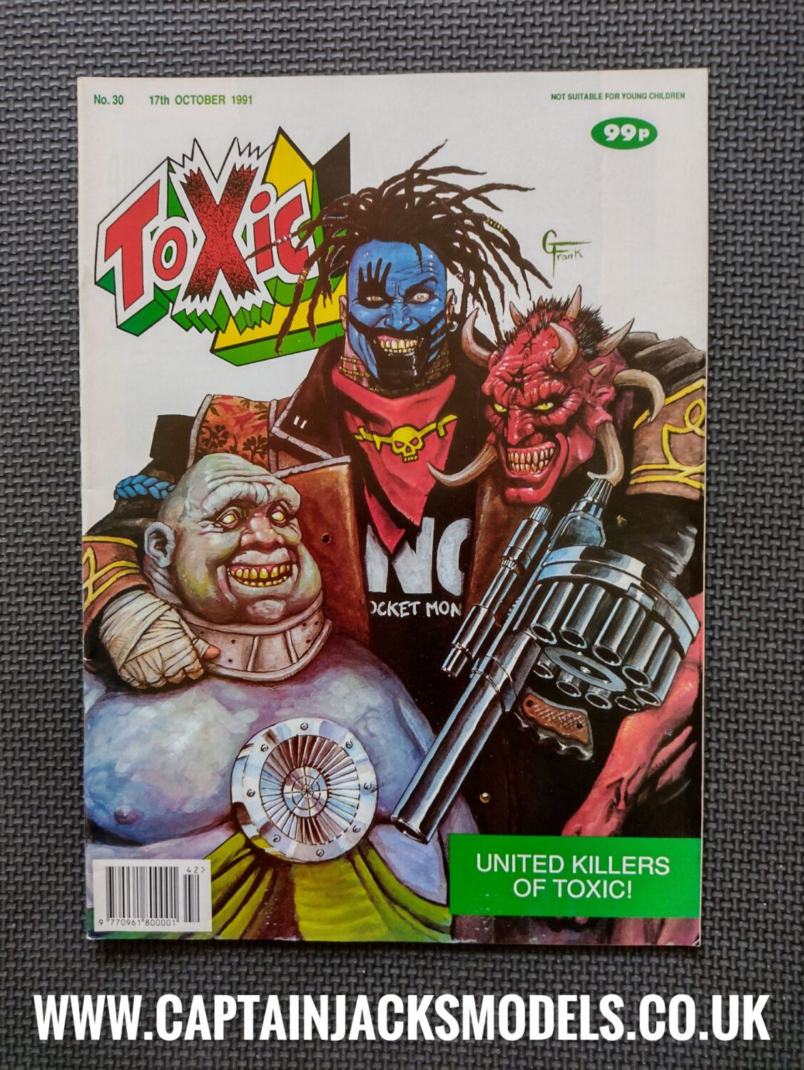 Toxic! Retro Comic Book 1990s Issue 30 - Retro Comics | Captain Jacks ...