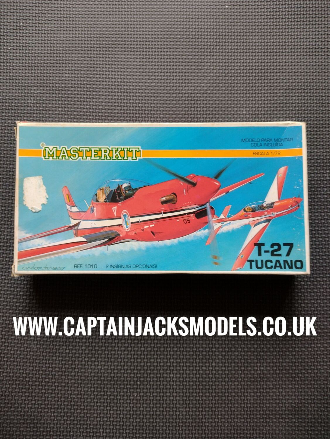 Masterkit 1:72 Scale T-27 Tucano Plastic Model Kit 1010 - Vintage Model ...