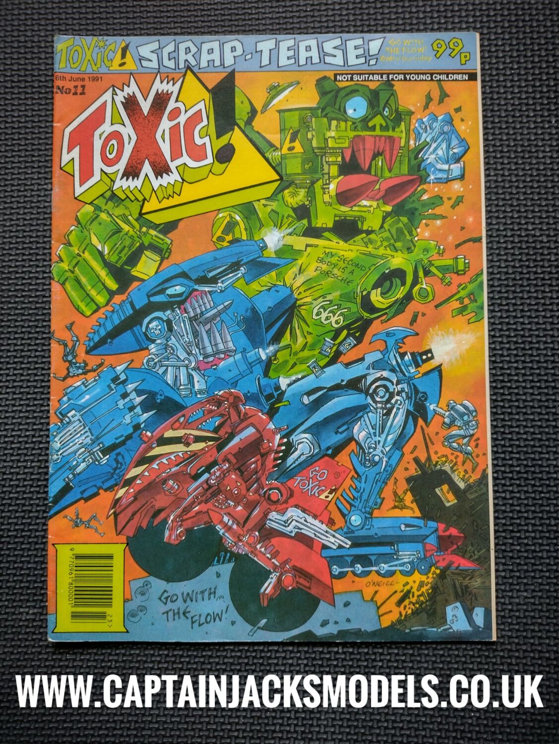 Toxic! Retro Comic Book 1990s Issue 11 - Retro Comics | Captain Jacks ...