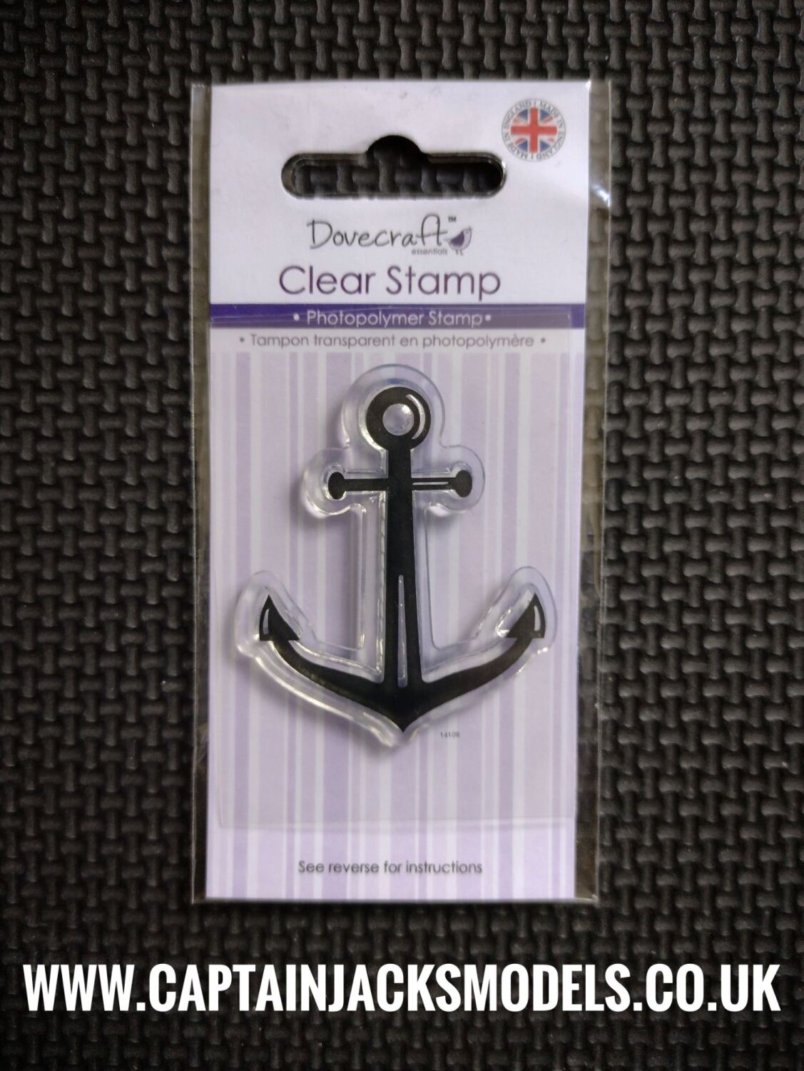 Clear Anchor Stamp By Dovecraft - Stamps | Captain Jacks Models