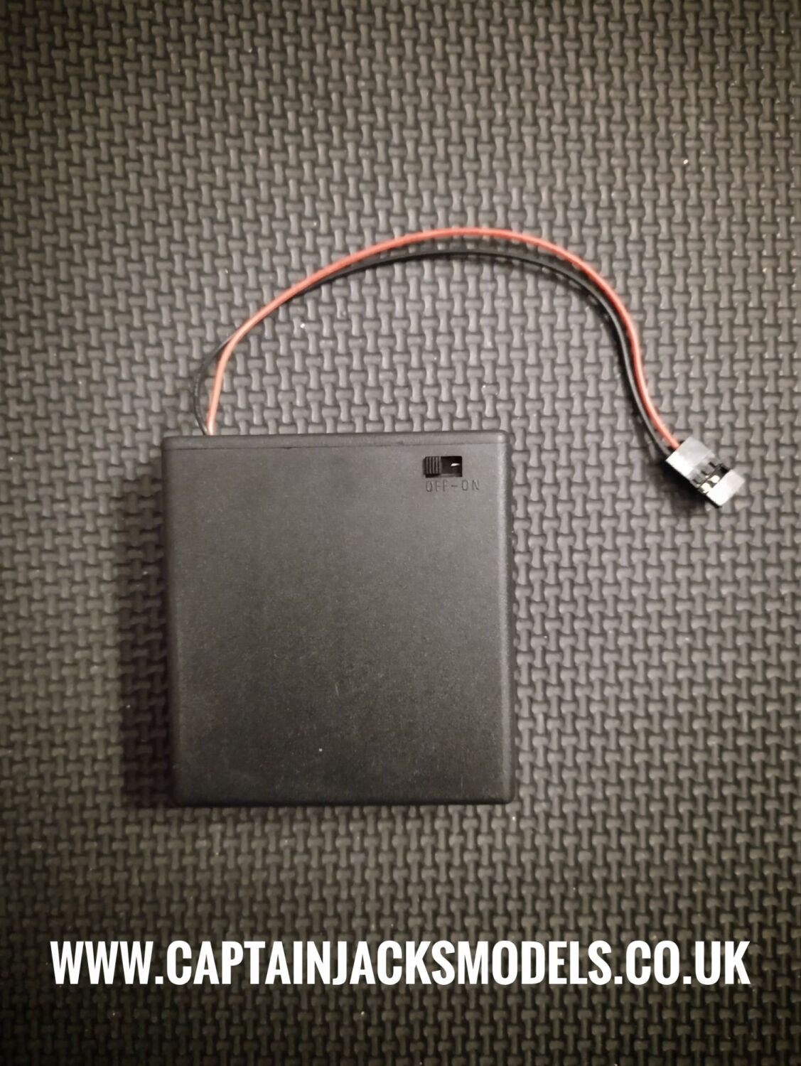 Four Cell AA Battery Box With Built In Switch 6v With JR Connector - 6v ...