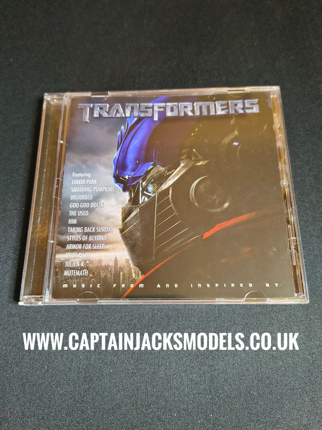 Transformers CD Movie Soundtrack - Movie Soundtracks | Captain Jacks Models