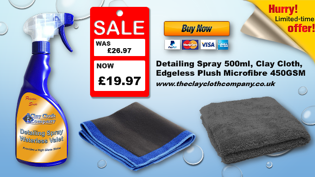 Car Cleaning With The Clay Cloth | The Clay Cloth Company