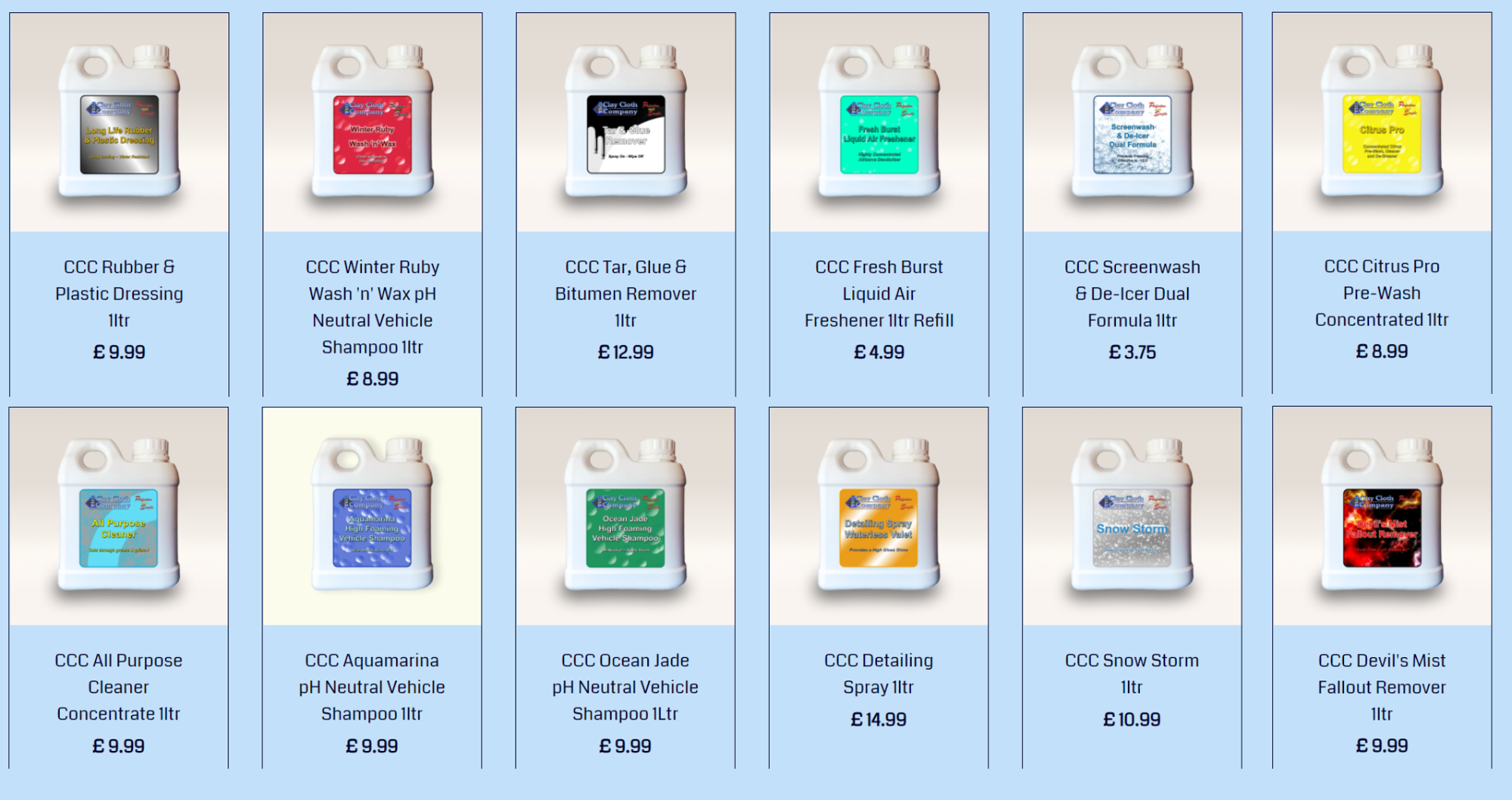 The Clay Cloth Company - Car Detailing Care & Valeting Supplies
