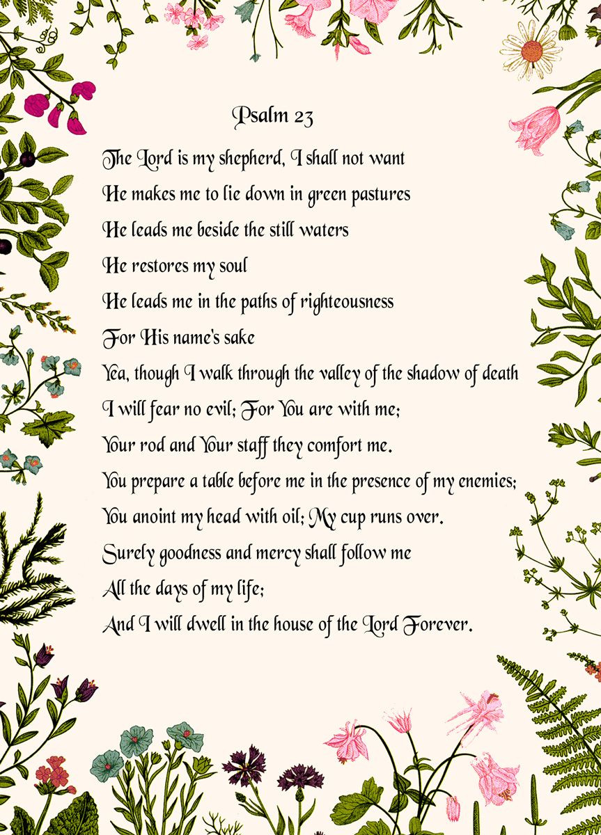 Psalm 23 Psalm 23