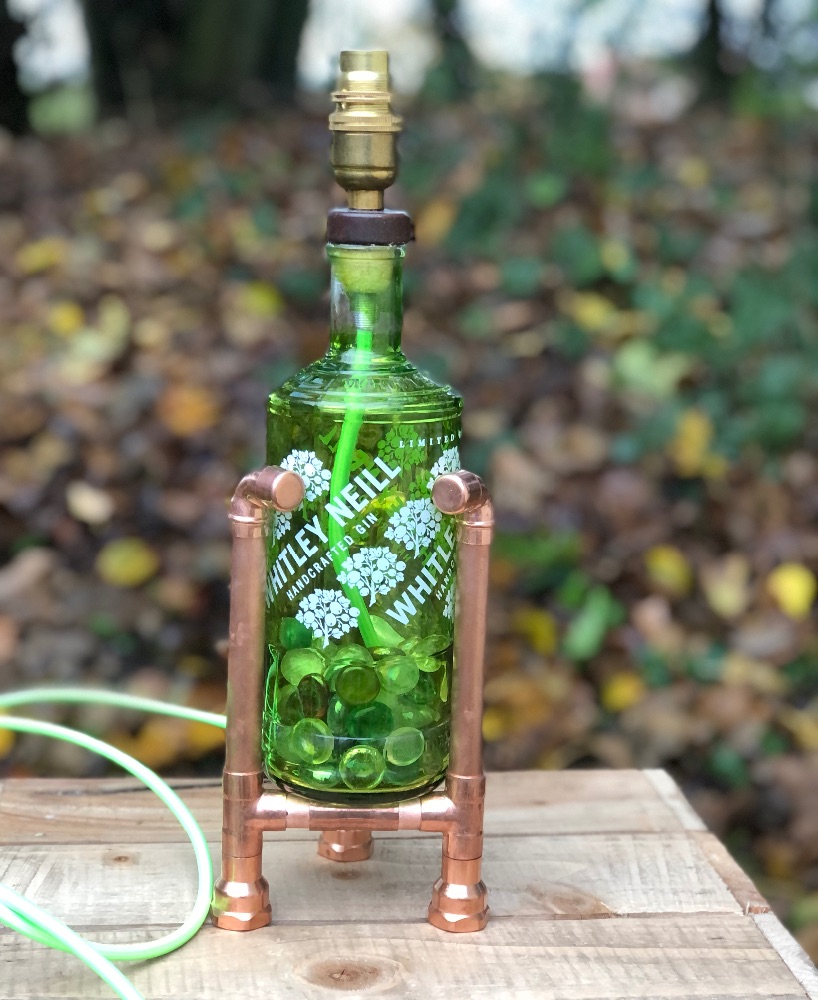 Gin Bottle Lamps - Shop
