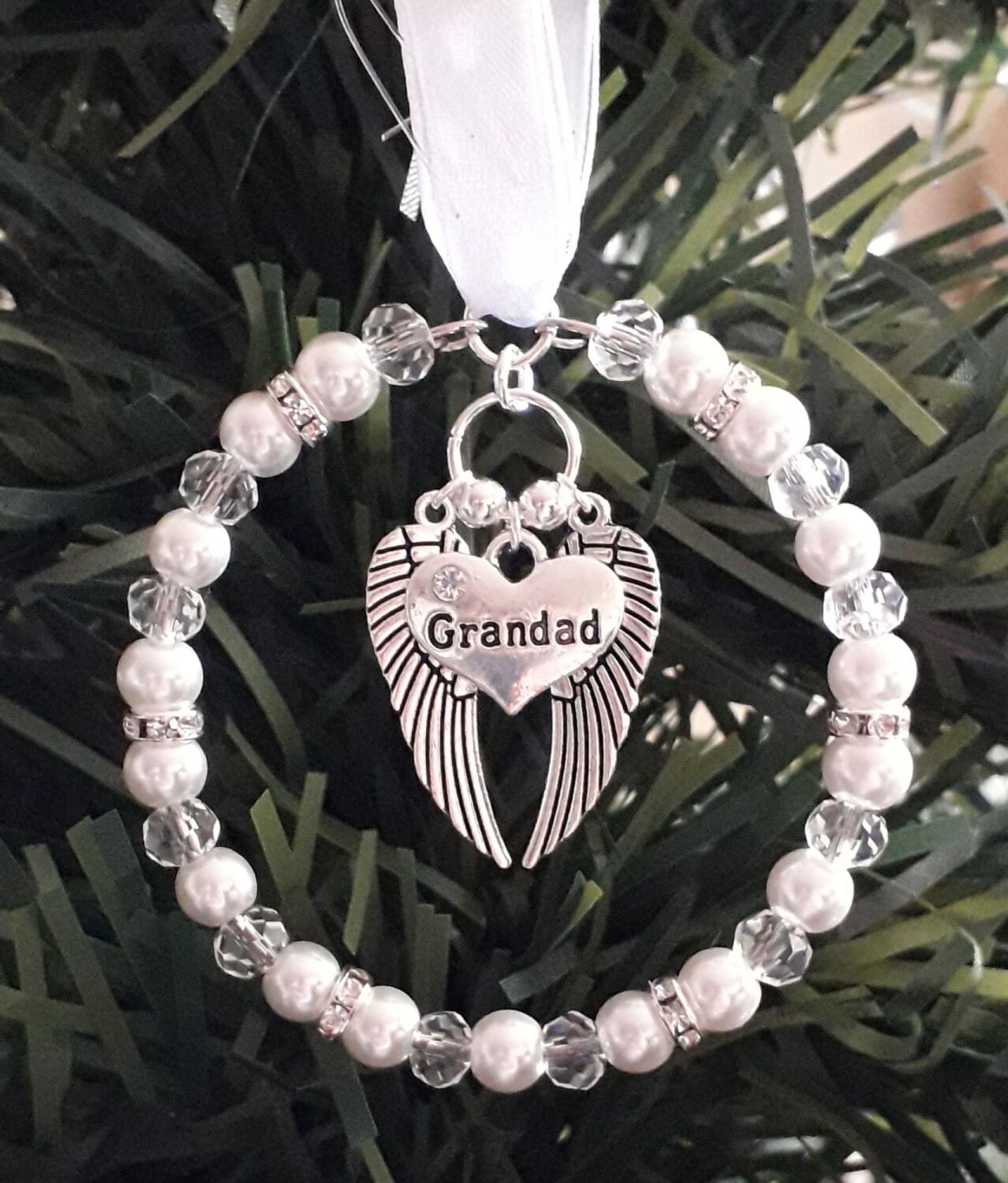 Angel Wing Memorial Decoration - Christmas Tree - Remembrance - Grave ...