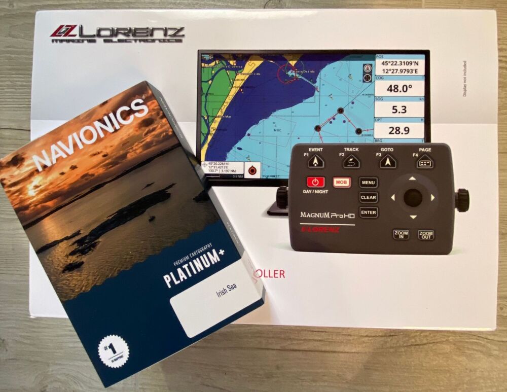 Lorenz Magnum Pro HD, GPS Antenna & Chart