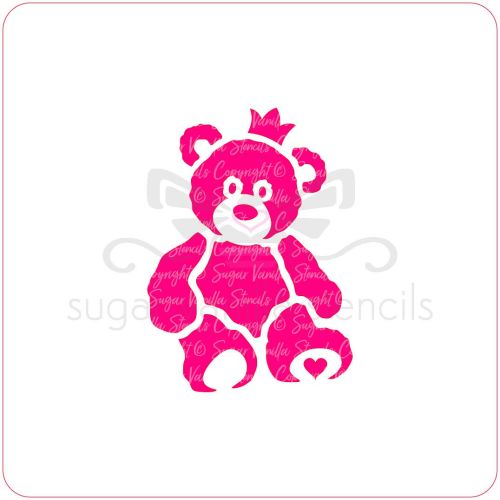 Teddy Bear Stencil Template