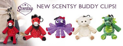 Scentsy Fragrance Buddy Clips