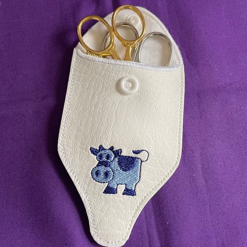 In The Hoop Plain Scissor Keeper Digital Download Machine Embroidery ...